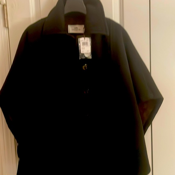 Coach | Jackets & Coats | Coach Poncho Like Dress Jacket Never Worn ...